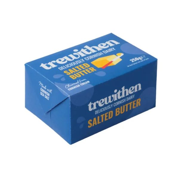 Trewithen Cornish Salted Butter (Case 20 x 250g) - Torbay Fruit Sales