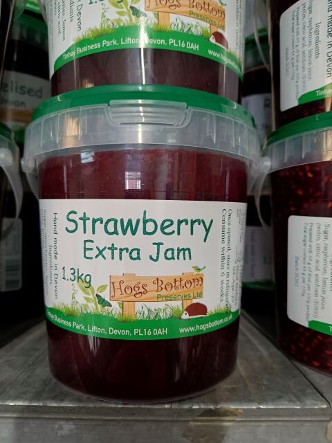 Hogs Bottom Strawberry Jam (1.3Kg) - Torbay Fruit Sales