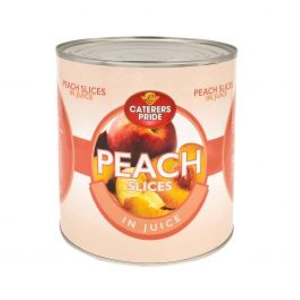 Caterer's Pride Peach Slices in Juice (825g) - Torbay Fruit Sales